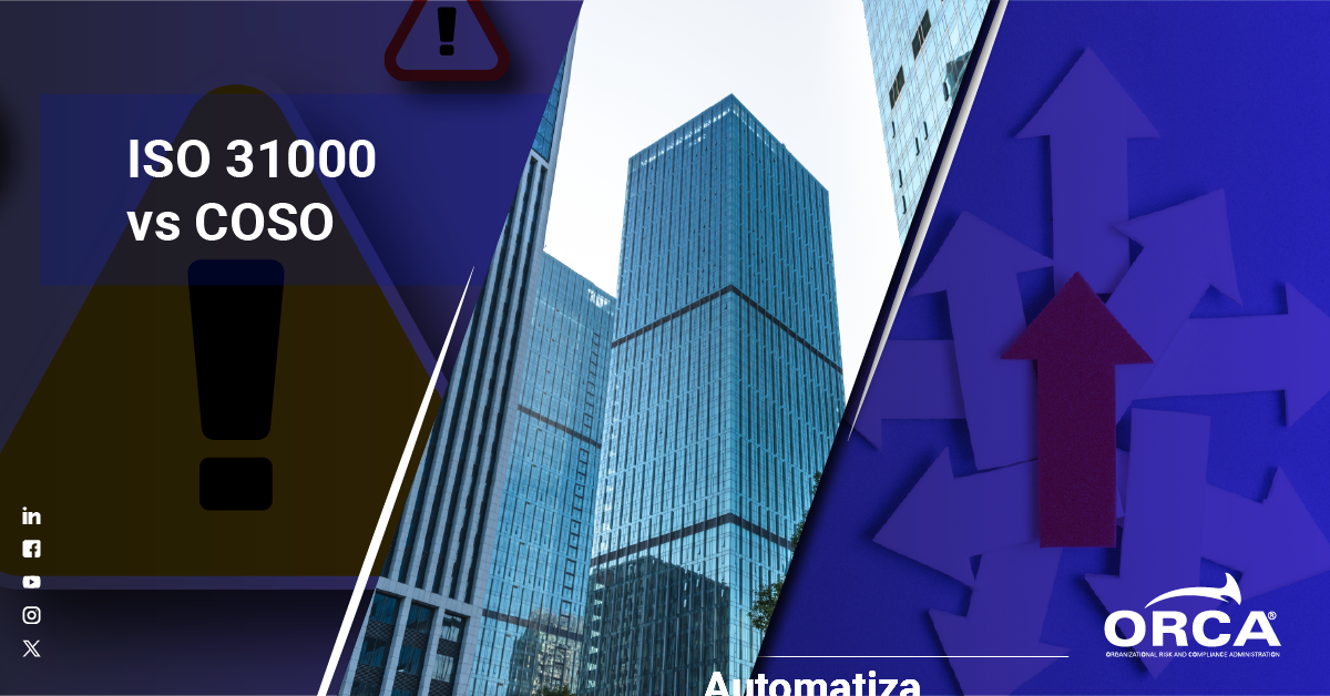 Gestión de riesgos: ISO 31000 vs COSO